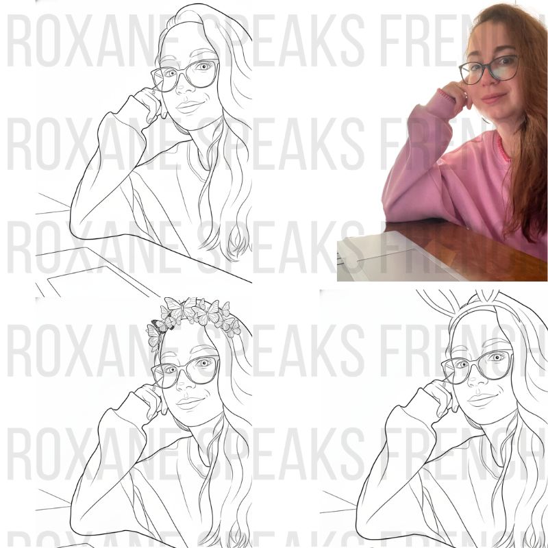 portrait coloring pages printable