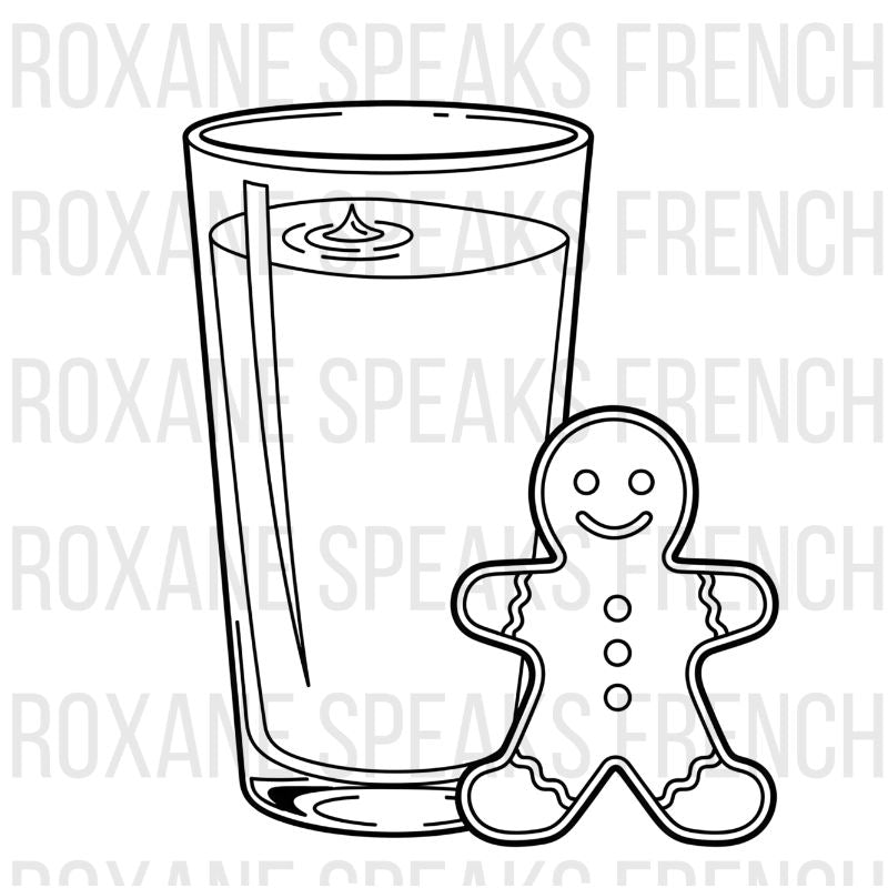 decorate the gingerbread man coloring page
