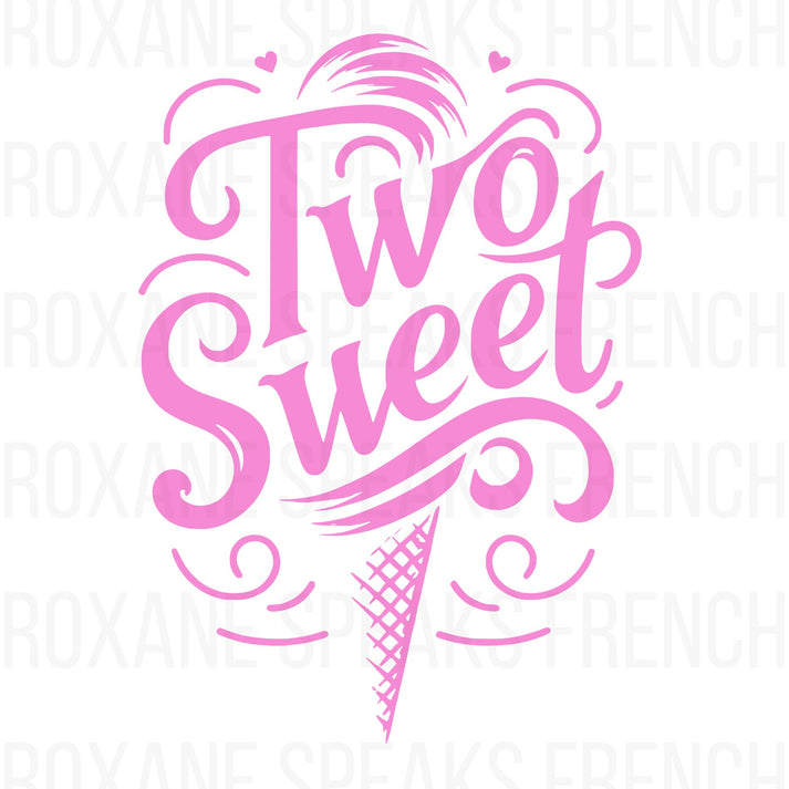 Two Sweet SVG PNG Clipart - Ice Cream Cone SVG - Instant Download ...