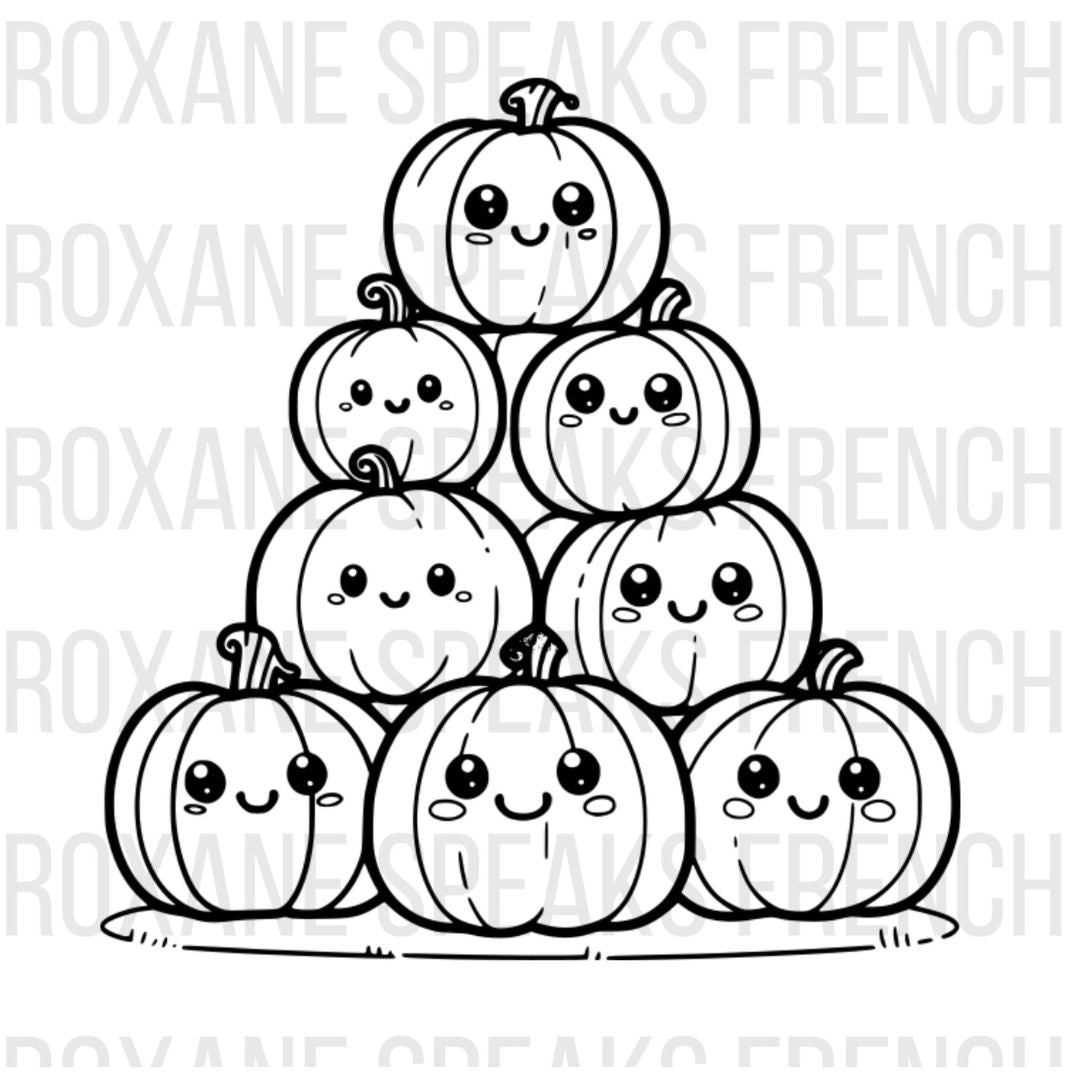 cute pumpkin patch coloring pages